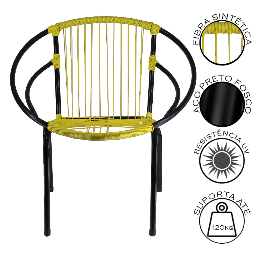 Cadeira Eclipse Fibra Sintética